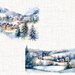Winter Wonderland Clipart Watercolor Winter Clipart Winter - Etsy
