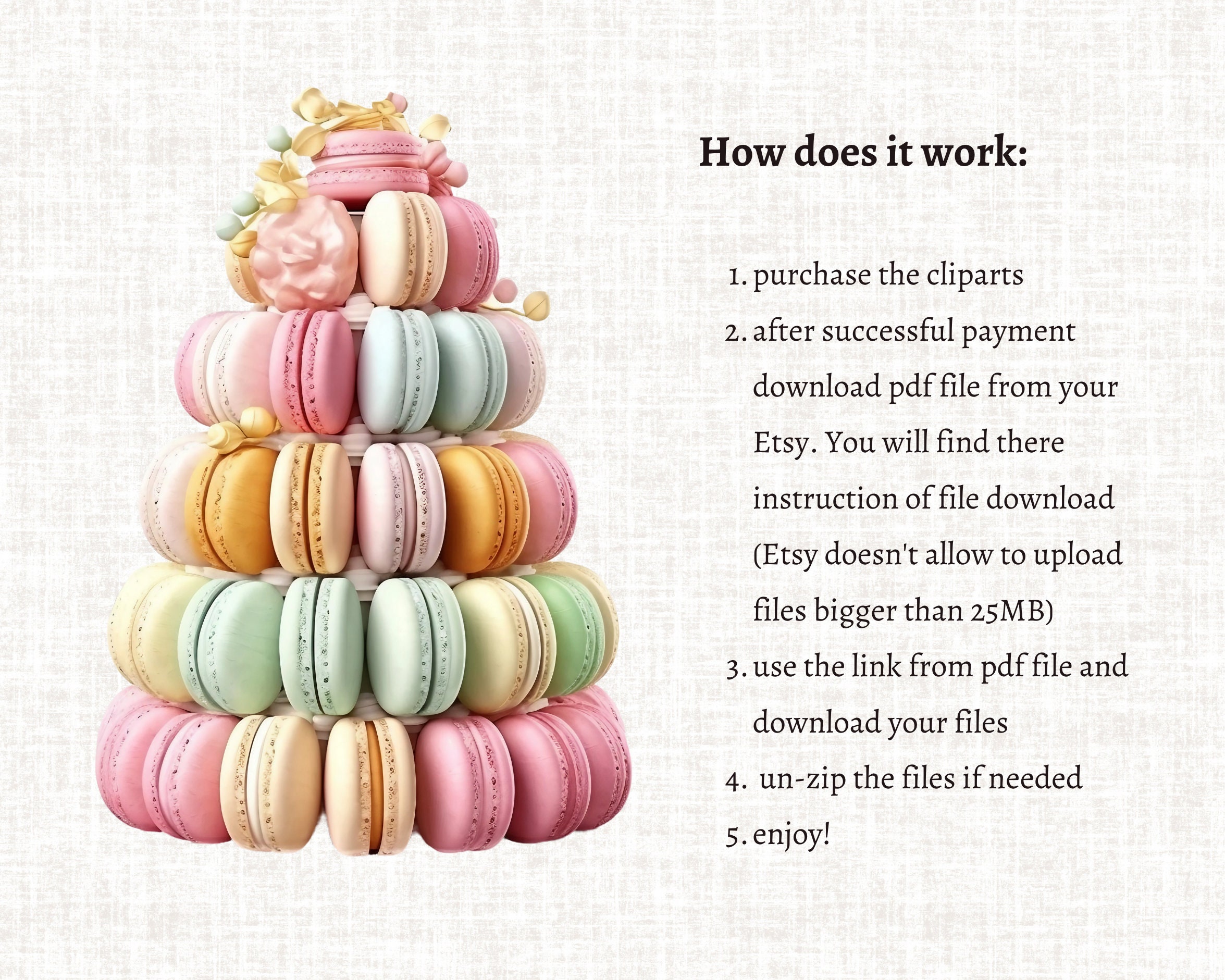 Pastel Sweets Clipart MEGA Bundle Pastel Birthday Clipart - Etsy