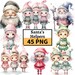 Christmas Elf Clipart Santa's Helpers Christmas Elves - Etsy