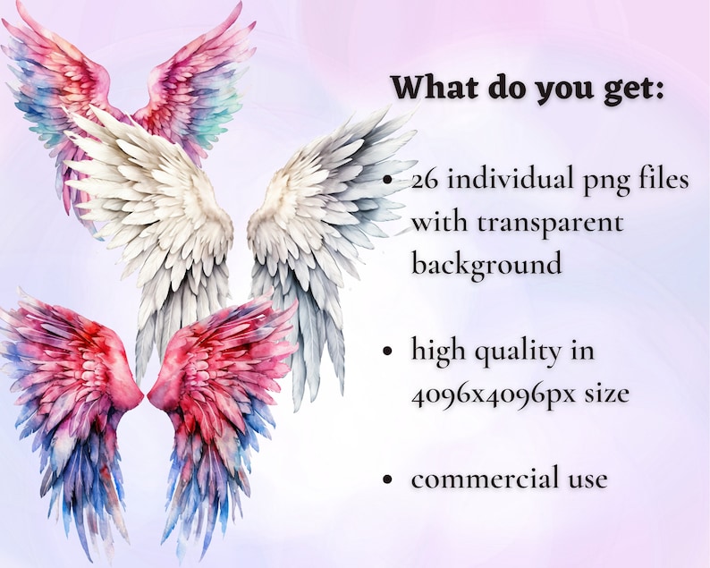 Angel Wings Clipart Heaven Clipart Heavenly Png Halo - Etsy