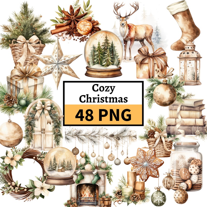 Clipart Christmas - Etsy
