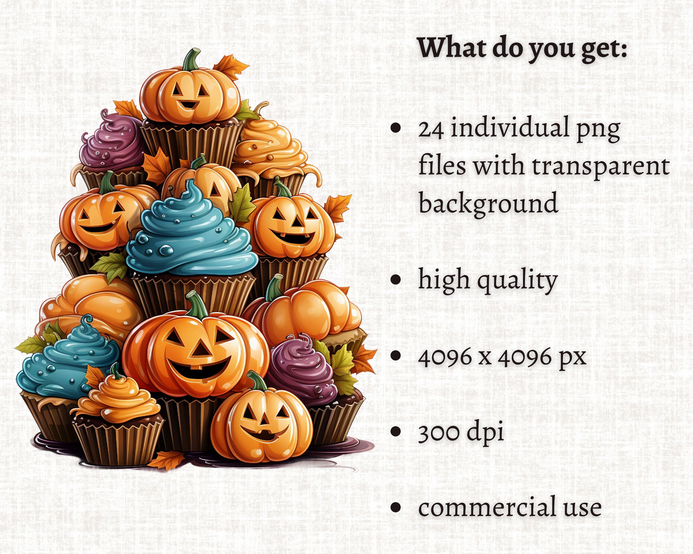 Trick or Treat Clipart Halloween Clipart Bundle Halloween - Etsy