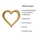 Gold Heart Frames Clipart, Valentines Golden Heart PNG Bundle ...