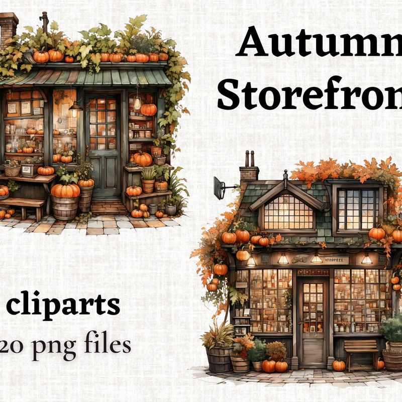 Fall Clipart - Etsy