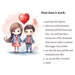 Valentine Kids Clipart Bundle Cute Children Love Graphics Be My ...