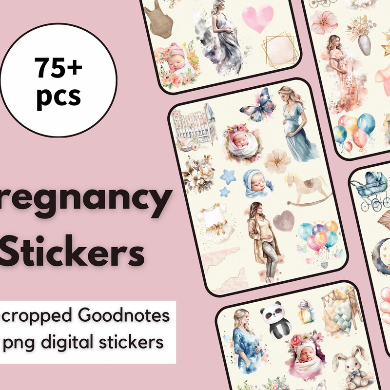 Pregnancy Stickers - Etsy