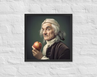 Sir Isaac Newton Poster Print - Etsy