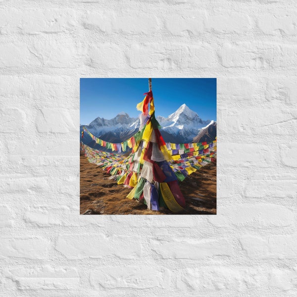Peace Prayer Flags - Etsy