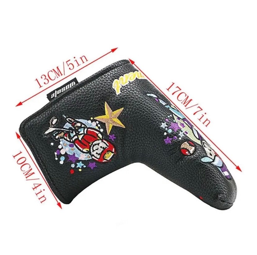 Custom Golf Putter Headcover - Leather Blade Cover - Baseball Golf ...