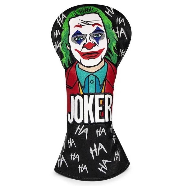 Joker Golf Headcover Set- Leather Golf Club Covers - Custom Headcovers ...
