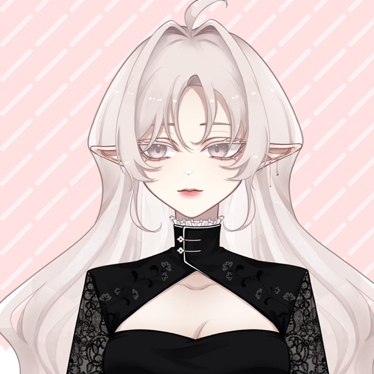 Female Vtuber Model | Live2d Rigged, Vtube Studio Ready, Color ...