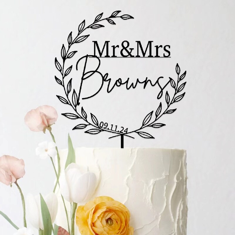 Gold Cake Topper - Etsy