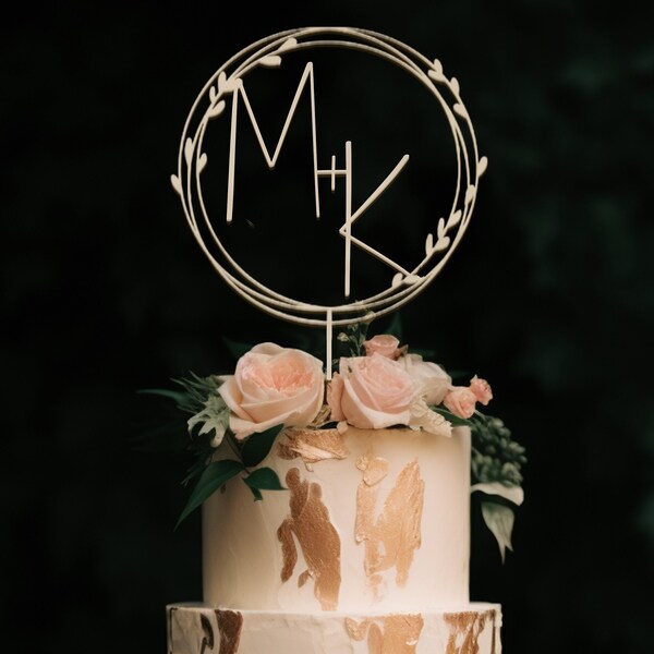 Wedding Cake Topper Letter - Etsy
