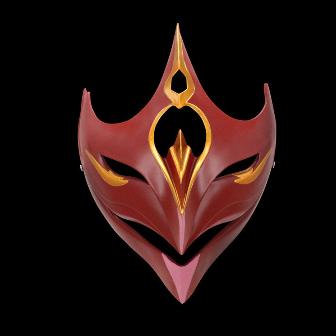 Tartaglia Mask Genshin Inpired Mask Halloween Cos Mask - Etsy