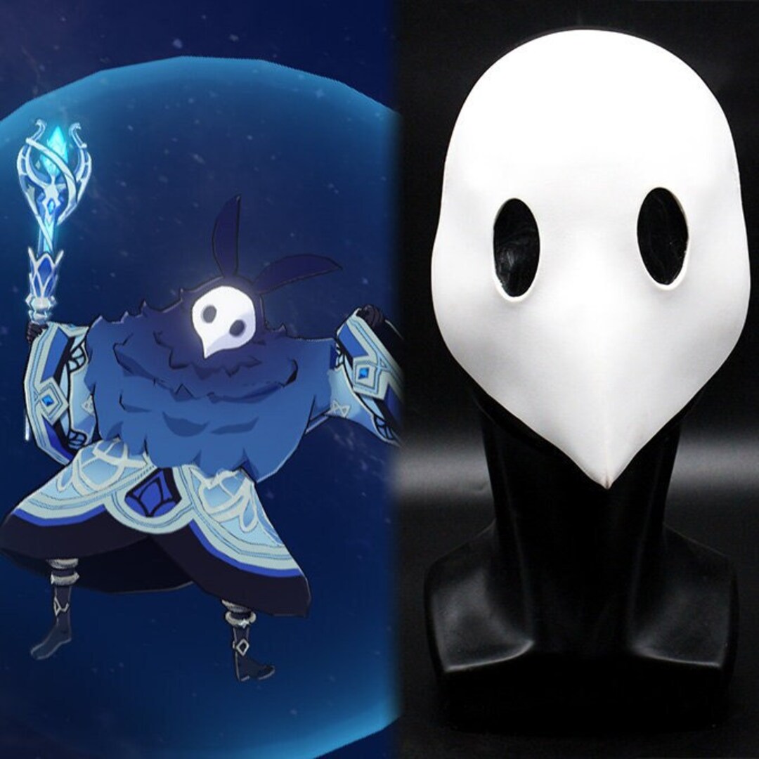 Abyss Order Masks Black & White Abyss Mask Genshin Impact Mask - Etsy