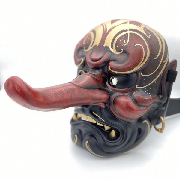 Tengu Mask - Etsy