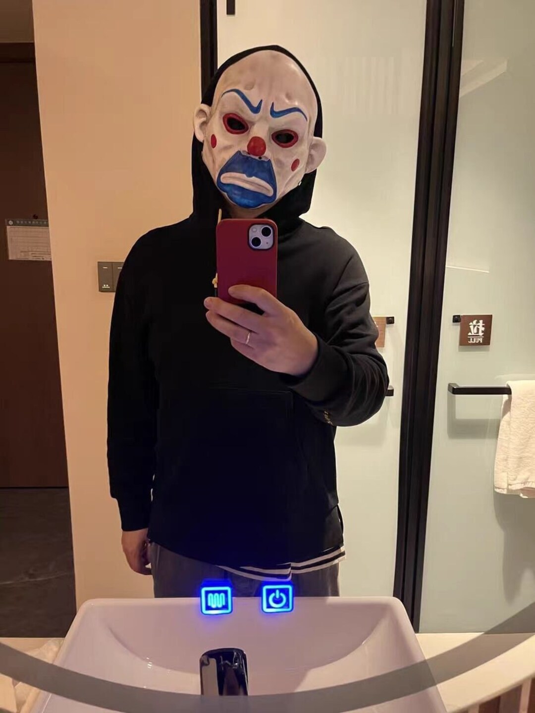 Dark Knight Joker Mask Clown Cosplay Mask Bank Robbers Mask - Etsy