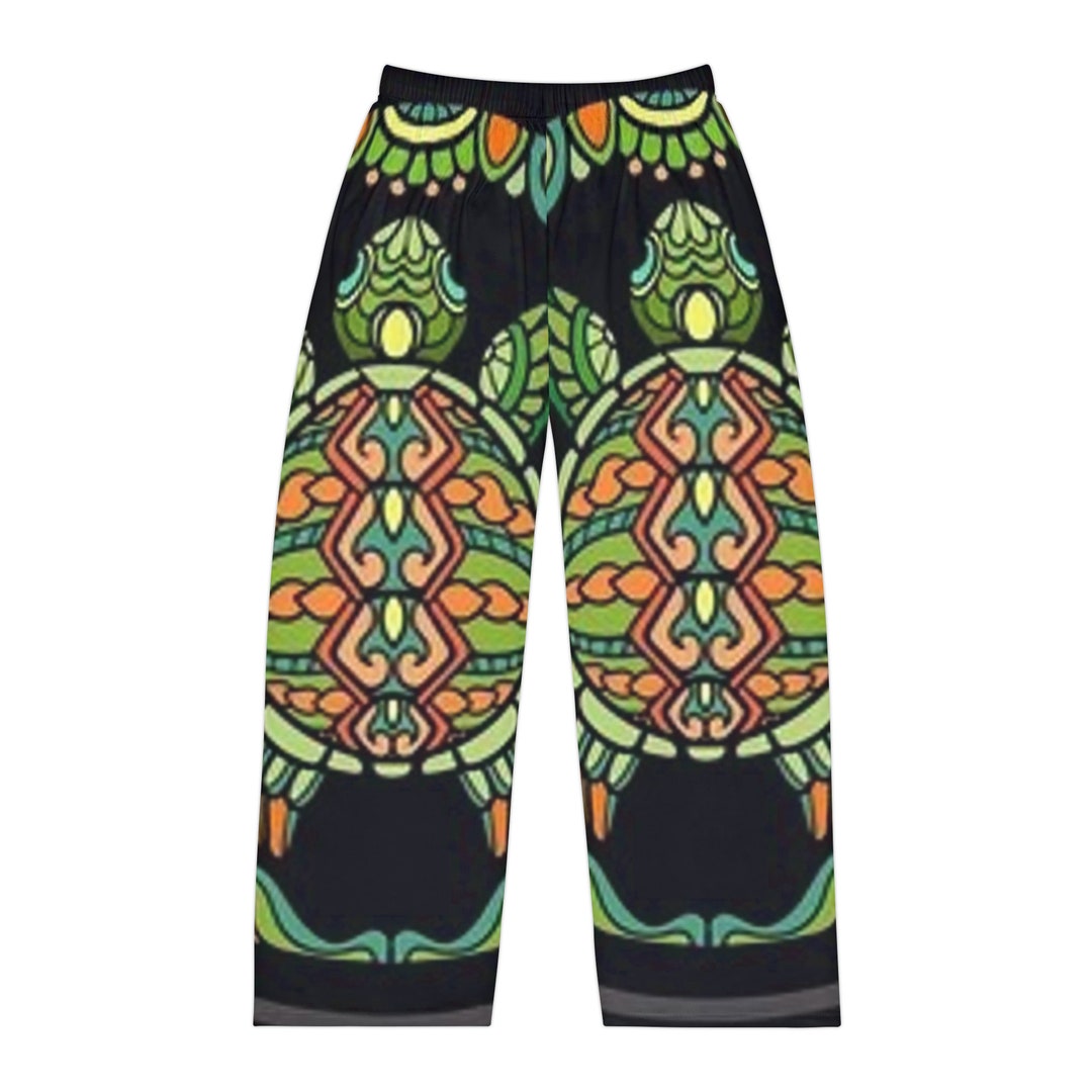 Turtle Design Mens Pajama Pants Mens Turtle Sleep Pant Mens - Etsy