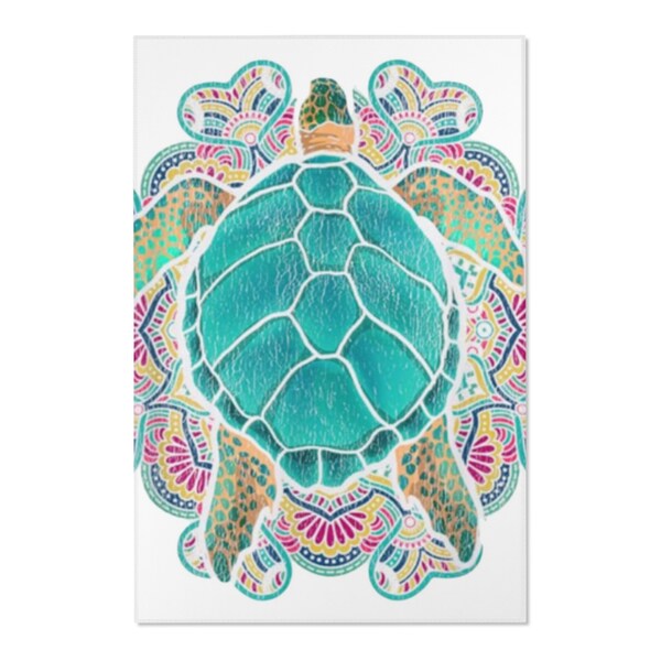 Sea Turtle Rug - Etsy