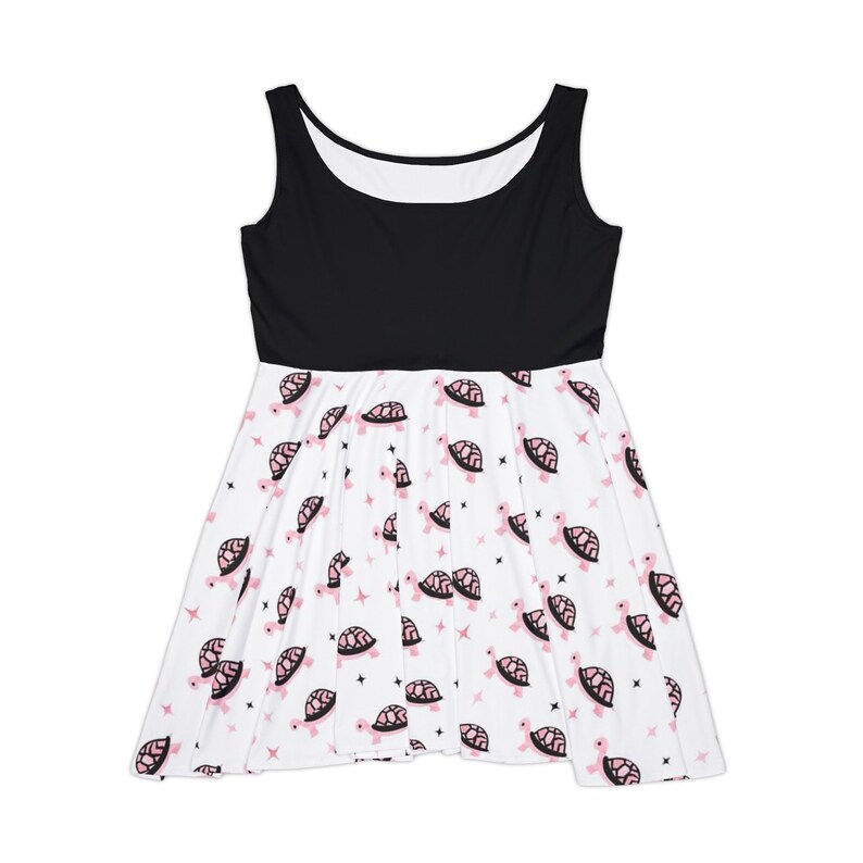Precious Pink Turtles Women's Sundress, Turtle Print Dress, Tortoise ...