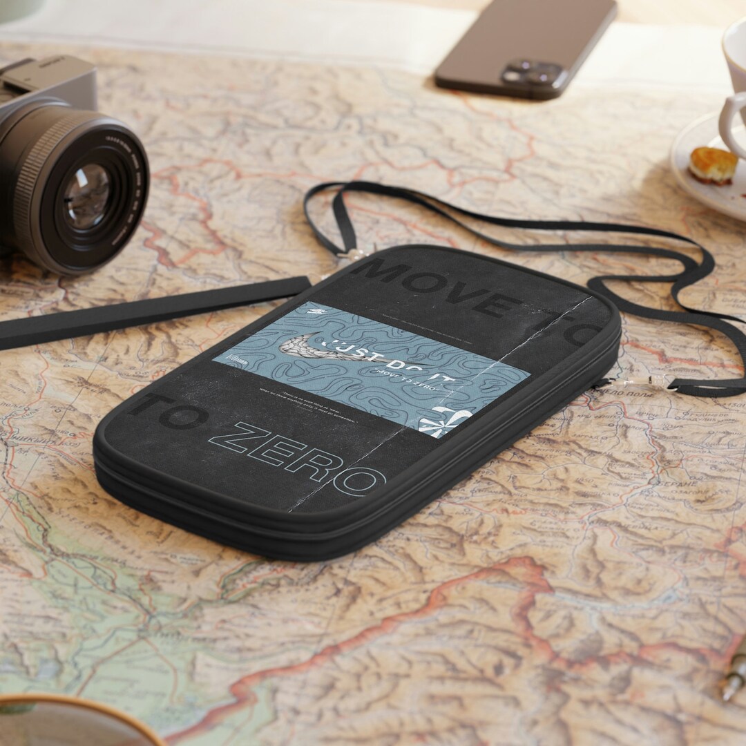Move to Zero Passport Wallet - Etsy