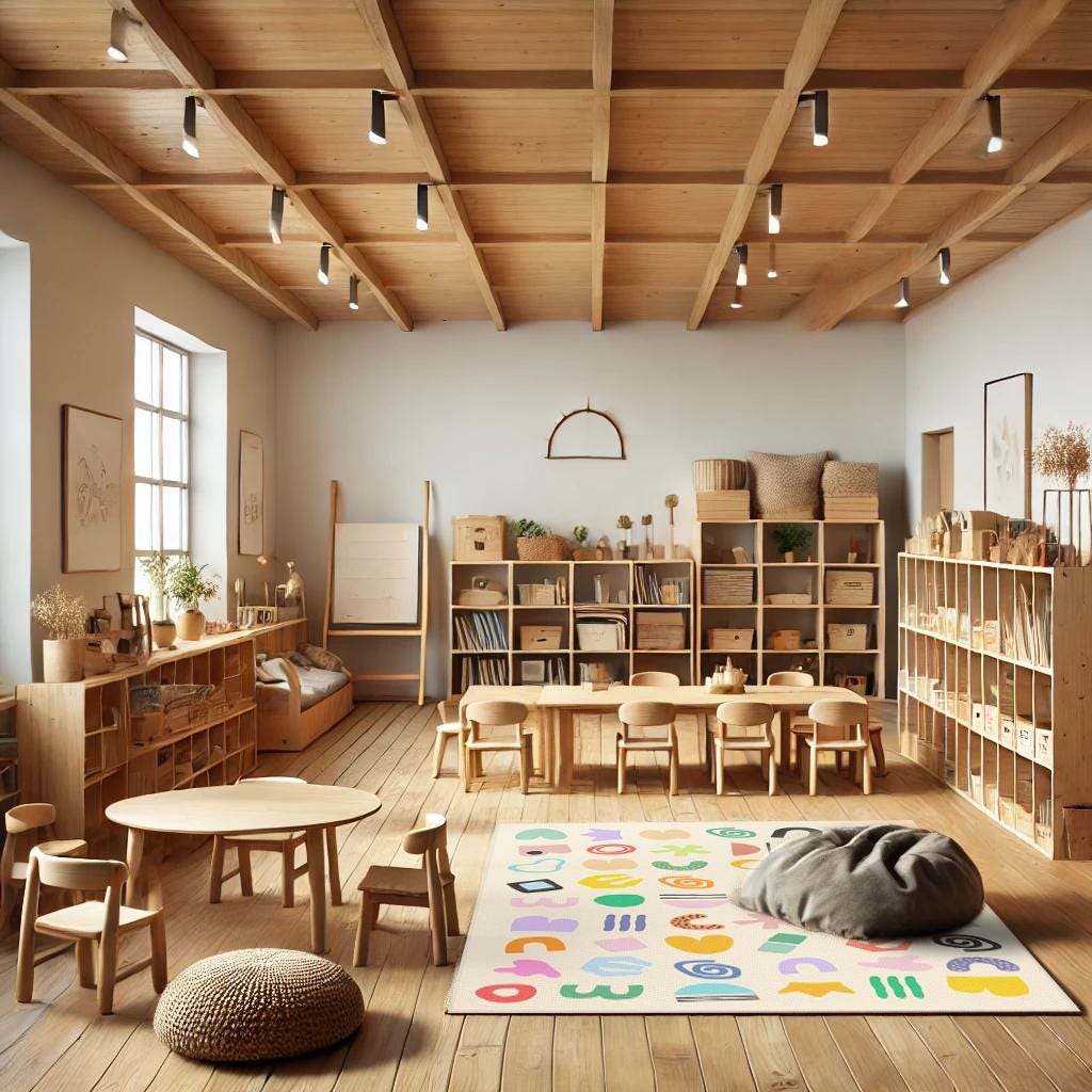 Abstract Shapes Area Rug for Classroom Carpet for Kids Room Pediatric ...