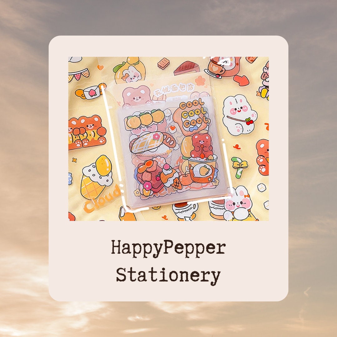 Cute Kawaii Journal Sticker Sheets (20pcs) - Etsy