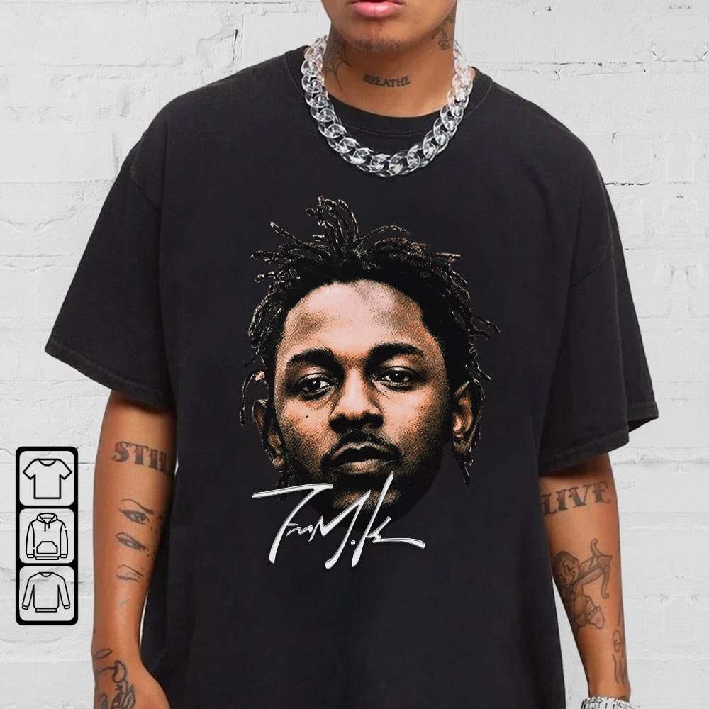Kendrick Lamar Rap Shirt Kendrick Lamar Concert Y2K Merch - Etsy