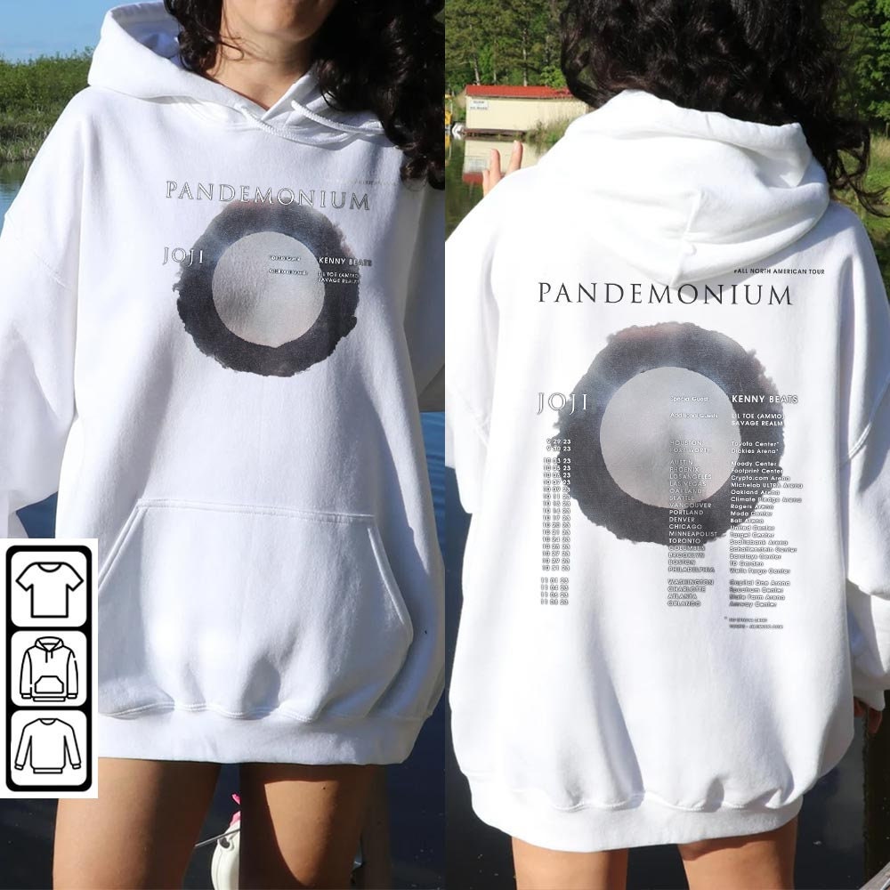 Joji Pandemonium Rap Sweatshirt, Joji Pandemonium Tour 2023 Concert ...