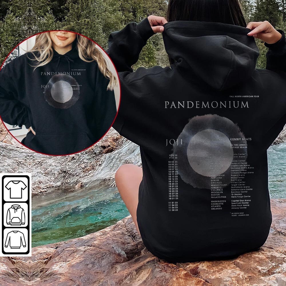 Joji Pandemonium Rap Sweatshirt, Joji Pandemonium Tour 2023 Concert ...