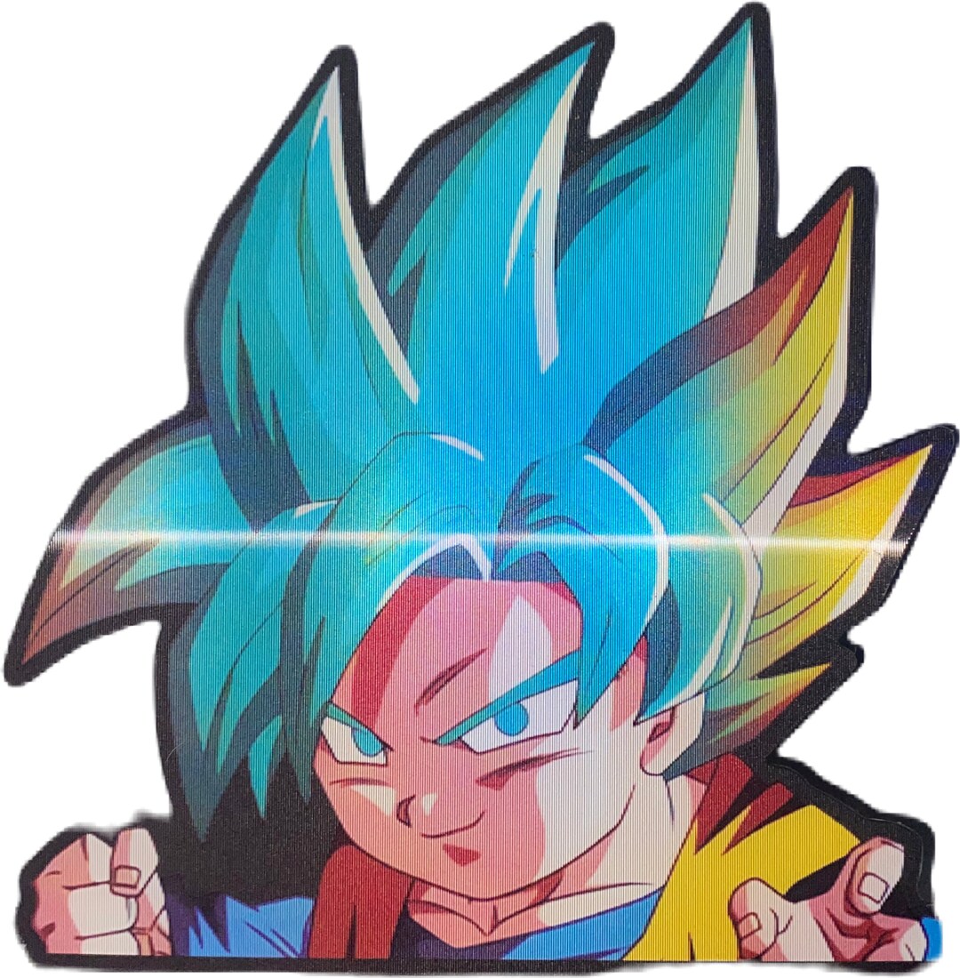 3D Anime Sticker - Etsy