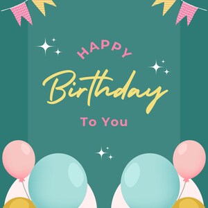 Eco Friendly Birthday Card Personalised - Etsy