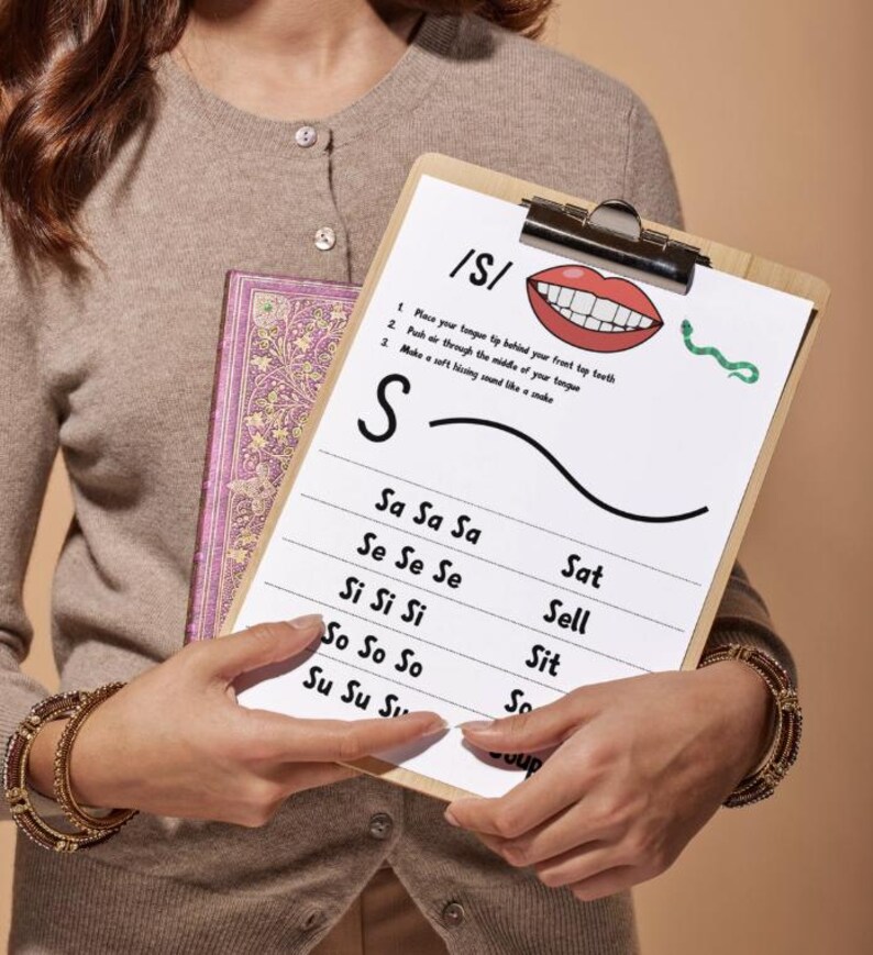 Fun /S/ Articulation Bingo Game | Speech Therapy Printable | S Sound ...