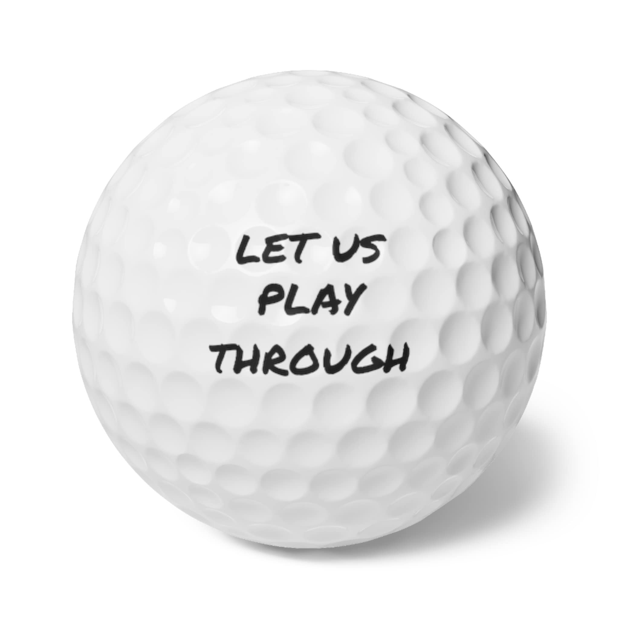 Personalized Funny Golf Balls, 6 Pack, Custom Golf Gift for Fathers Day ...