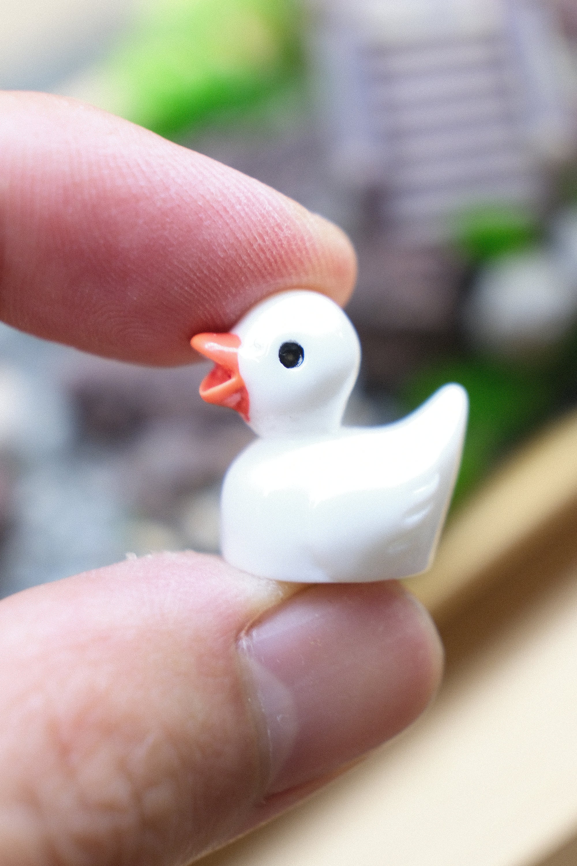 Miniature Duck Dollhouse Rubber Duck Figurine Action Figures - Etsy