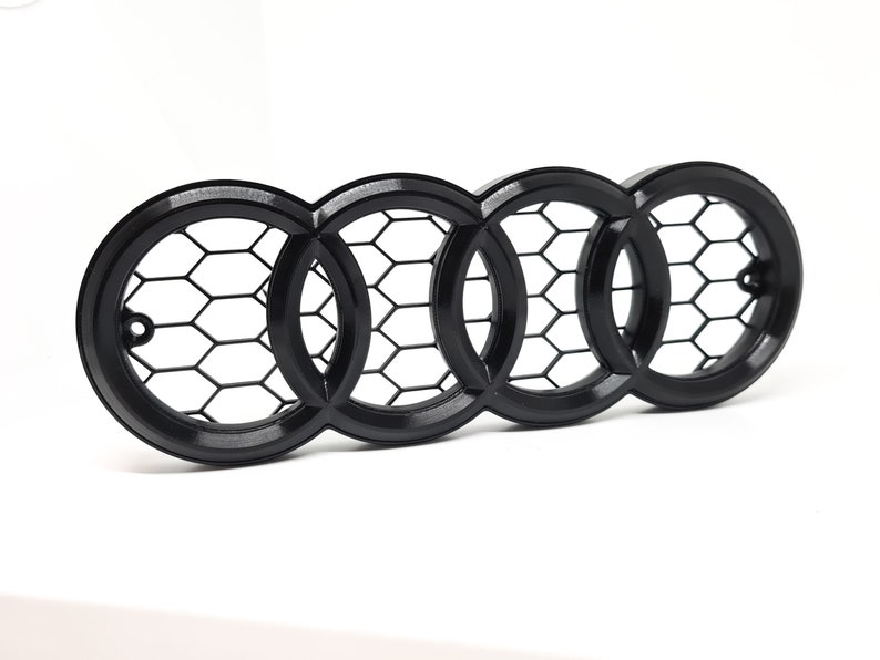 Audi Rings,badge for Rs Honeycomb Grille - Etsy