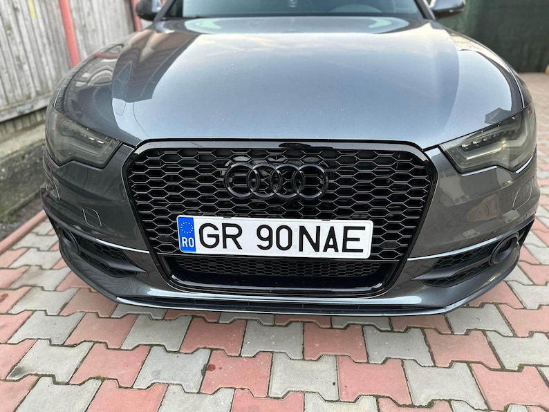 License Plate Brackets for Audi Rs Honeycomb Grille - Etsy Australia