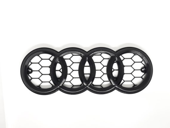 Audi honeycomb badge holder store
