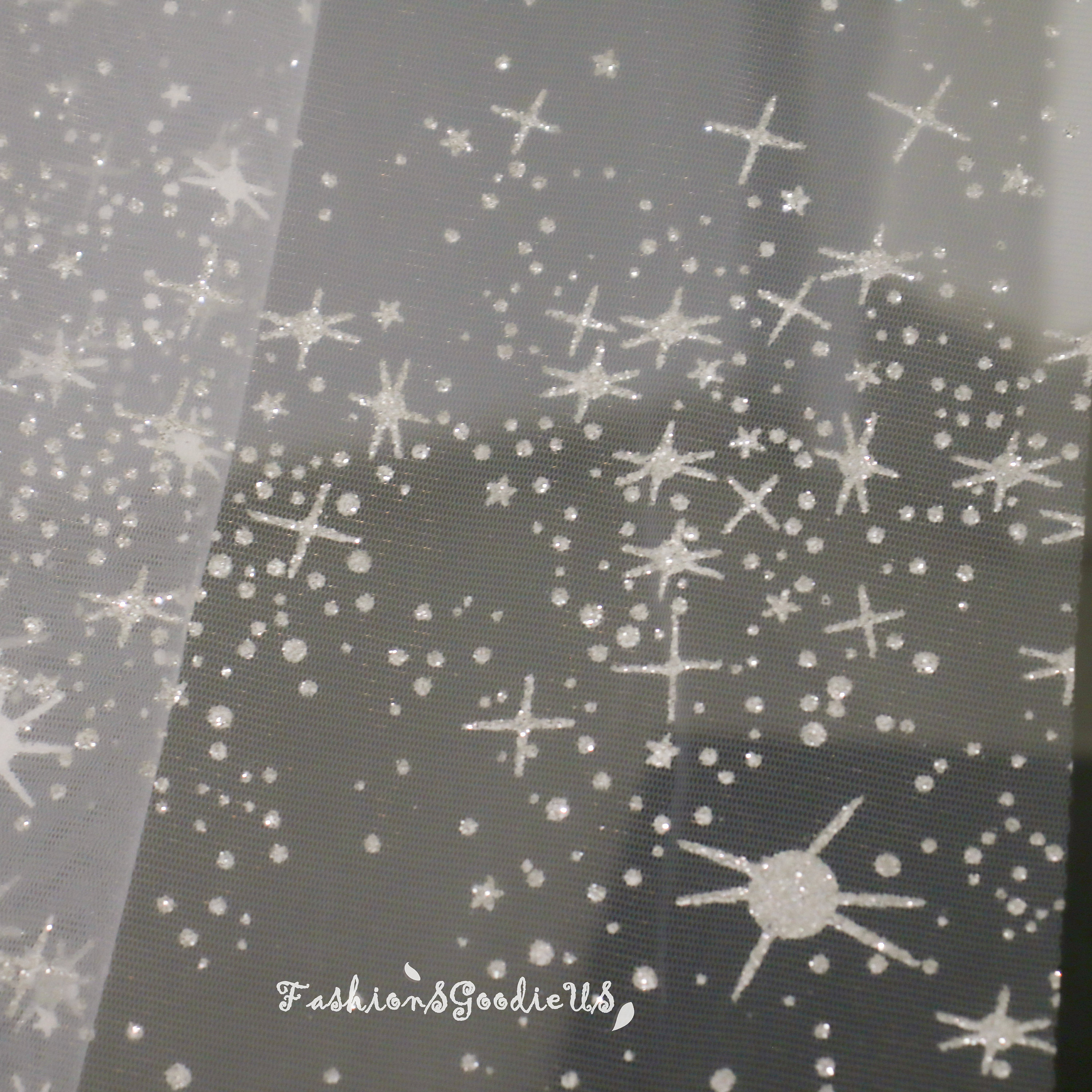 Starry Stars Wedding Wings, Sparkling Tulle Wings, Shoulder Veil ...