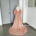 Unique Design Custom Color Chiffon Wedding Cape With Puff Sleeves, Puff ...