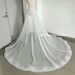 Two Layers Plain Tulle Bridal Train, Detachable Wedding Dress Train ...