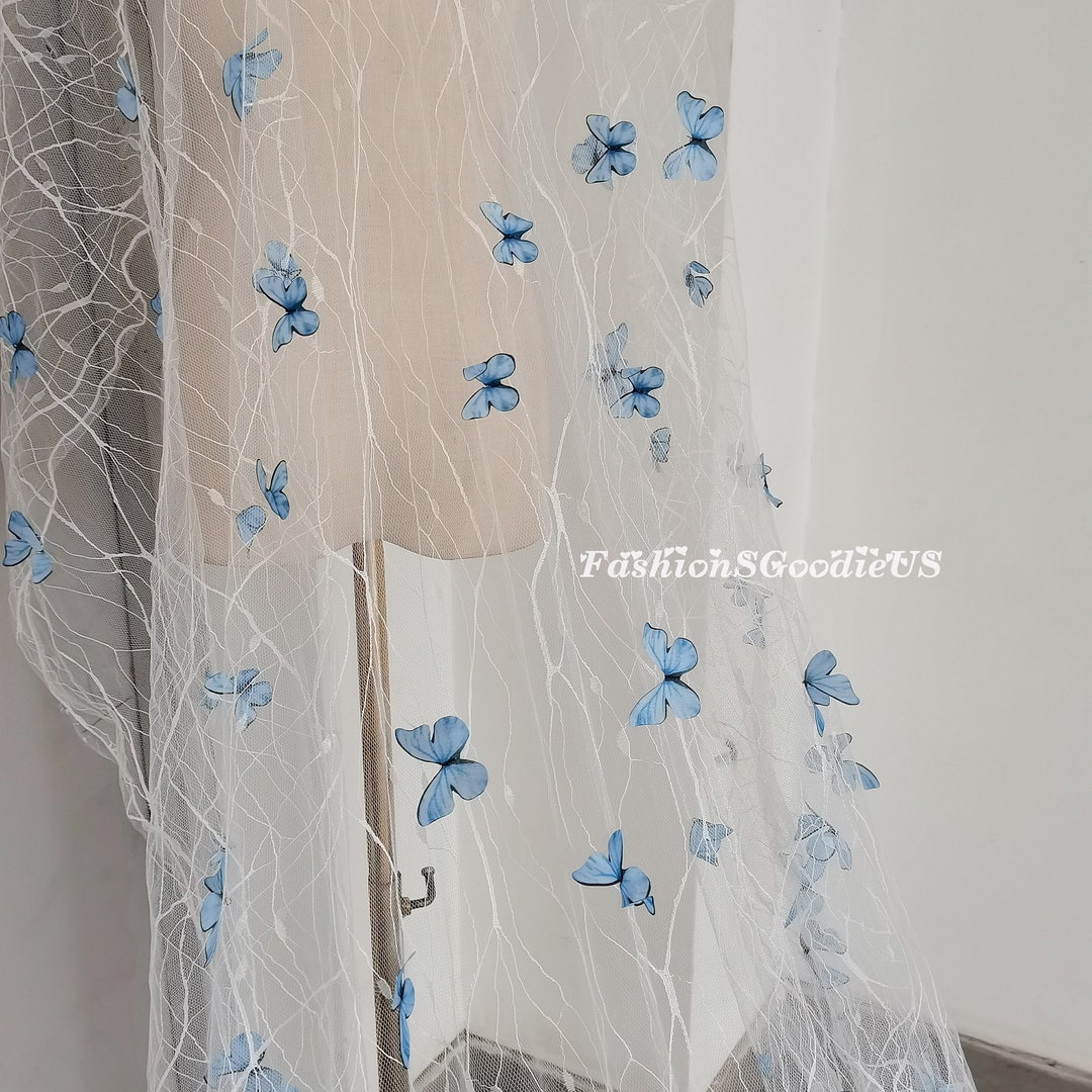 Dreamy Butterfly Wedding Veil, Fairy Bridal Veil for Photoshoot ...