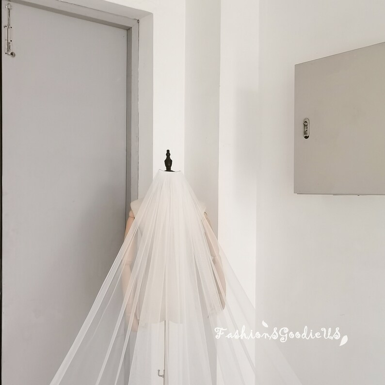 Green Leaf Floral Wedding Veil, Floral Daisy Wedding Veil, Boho Bridal ...