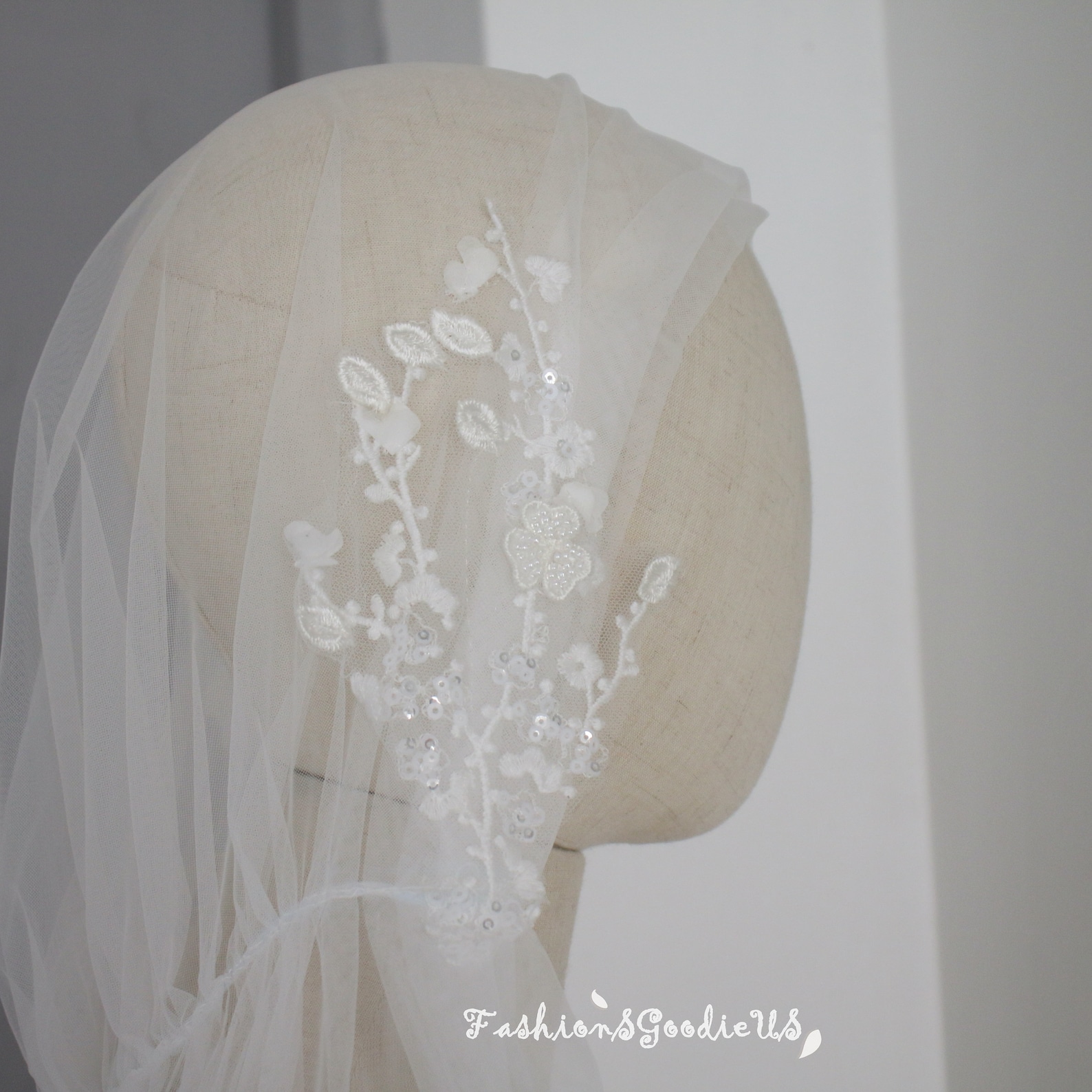 Juliet Cap Veil Wedding Cap Veil 1920s Wedding Veil Boho - Etsy