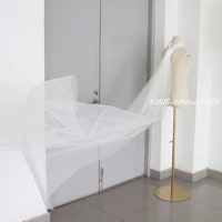 Tulle Wedding Large Bow With Long Train,bohemia Wedding Shoulder Cape ...