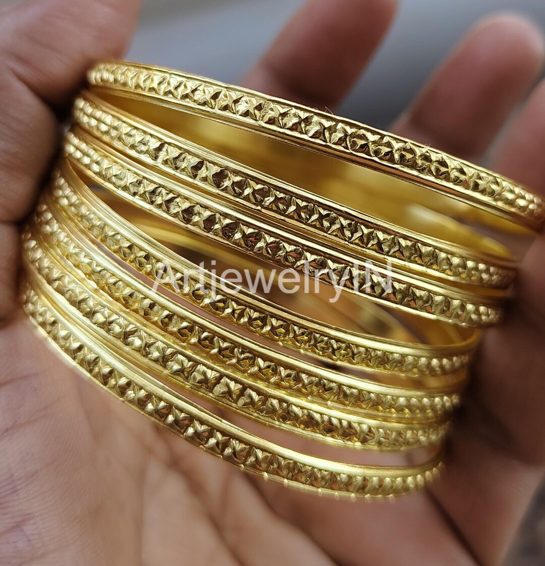 Solid Brass Bangles, Indian Bangles, Brass Bangles, Designer Bangles ...