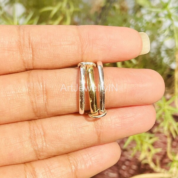 Connected Rings - Etsy