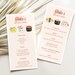 Sushi Menu Card Hibachi Dinner Menu Hibachi Birthday Menu Hibachi Party ...