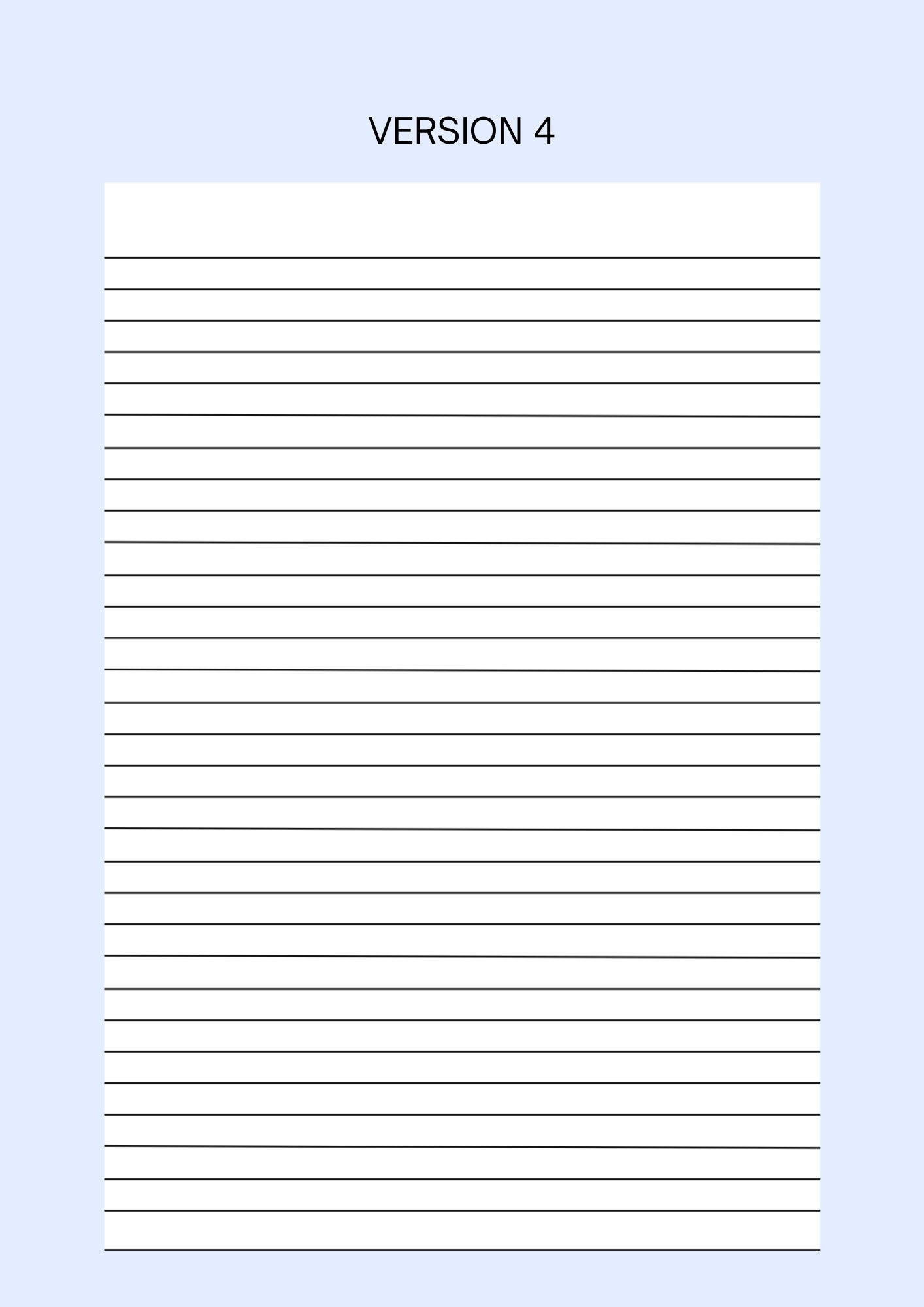 Notes Page Printable, Lined Notes Template, Note Taking, Writing Paper ...