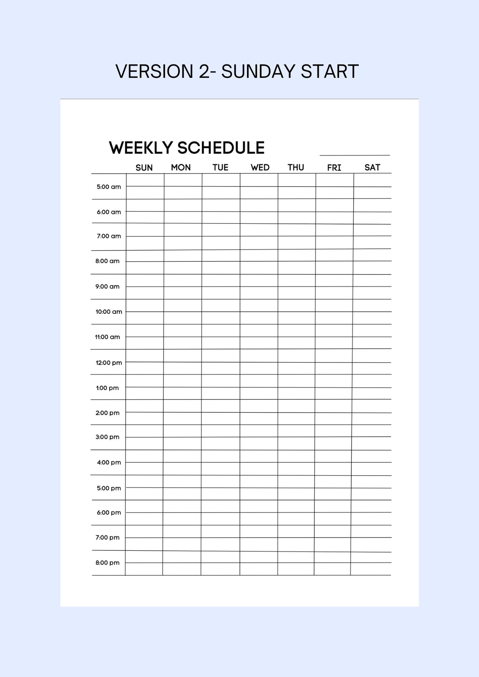 Time Tracker Printable, Time Log, Time Blocking Template, Time ...